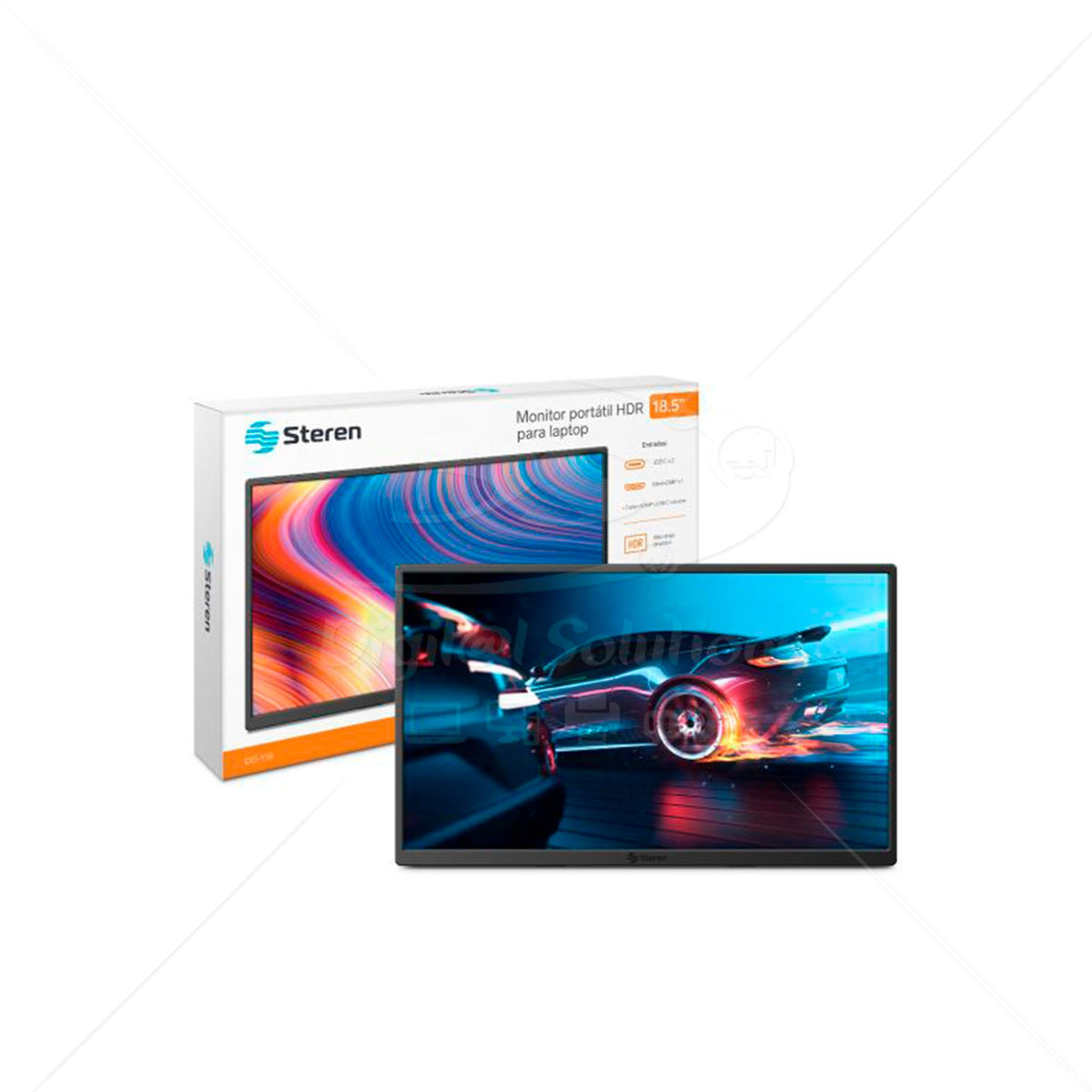 Monitor Portátil Steren HDR DIS-118 18.5Plg